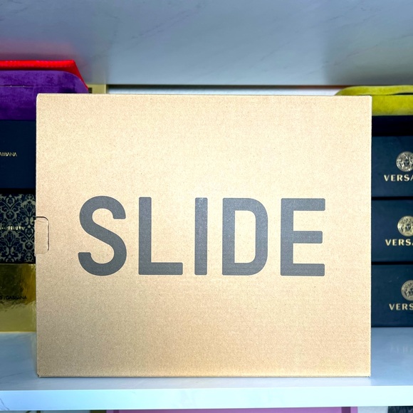 Yeezy | Shoes | Yeezy Slide Salt Mens Size 5 Empty Shoe Box Only Adidas ...